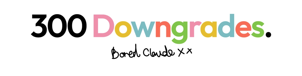 300 Downgrades | Bored Claude