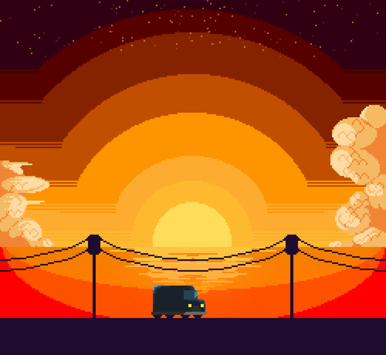 SUNSET | PIXEL CITY